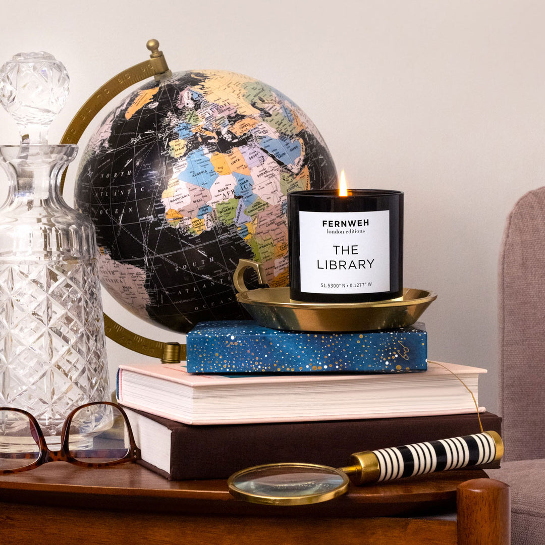 The Library Scented Soy Candle: London Edition – Fernweh Editions